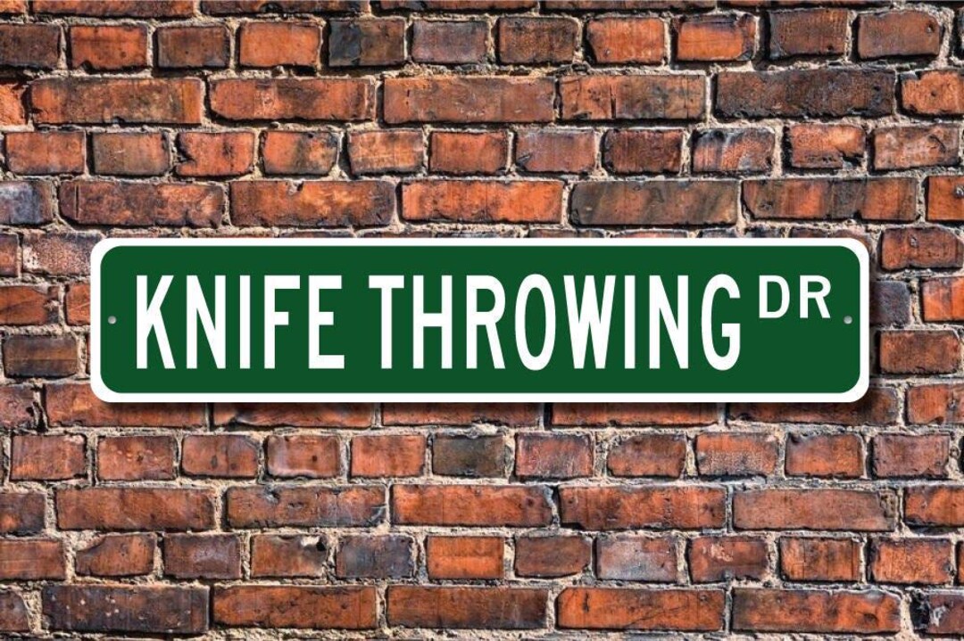 Knife Throwing, Knife Throwing Sign, Knife Throwing Fan, Knife Throwing ...