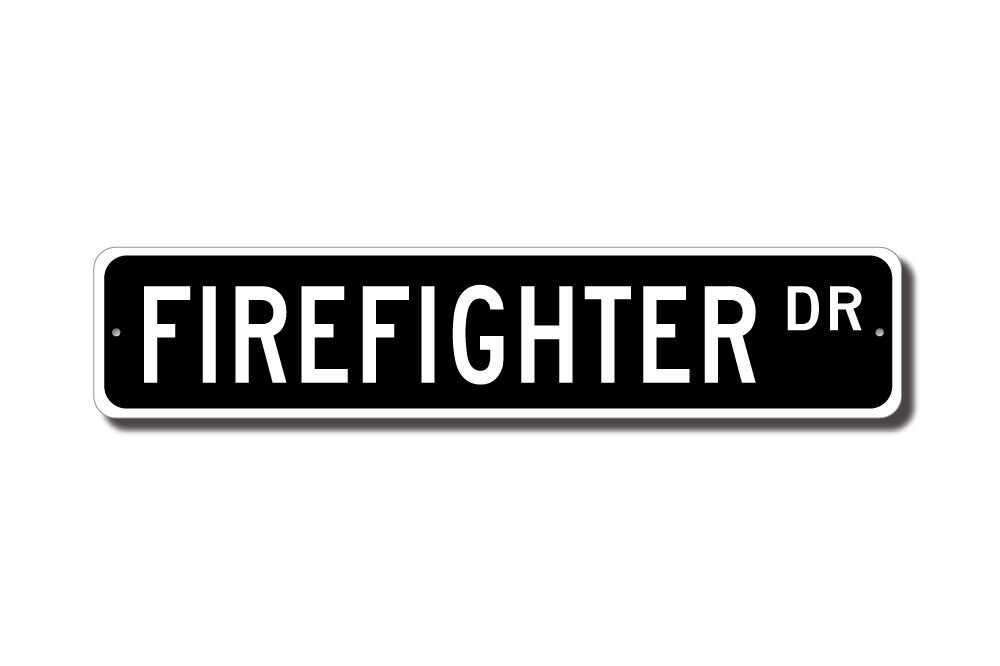 Firefighter Decor Firefighter Gift Firefighter Sign Gift - Etsy