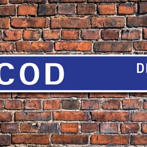 Cod, Cod Gift, Cod Sign, Cod Decor, Cod Expert, Fisherman, Fish Study ...