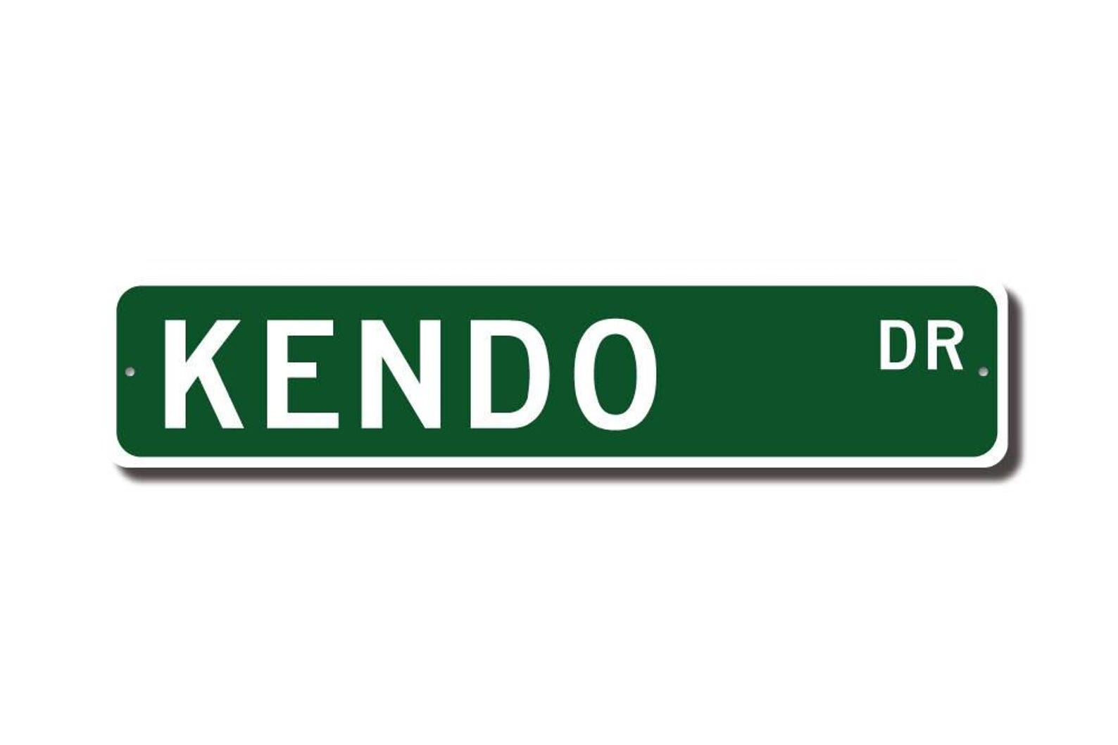 Kendo, Kendo Sign, Kendo Fan, Kendo Participant, Kendo Gift, Japanese ...