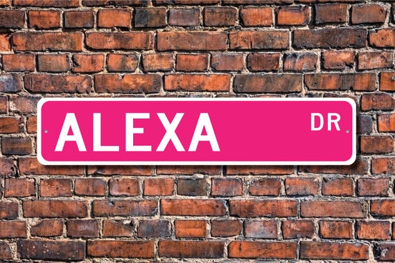 Alexa Alexa Sign Alexa Gift Alexa Lover Child Gift | Etsy