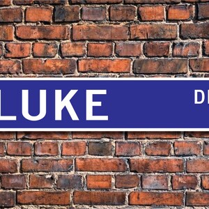 Luke, Luke Sign, Luke Gift, Luke Decor, Luke Fan, Child Gift ...