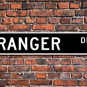 Ranger, Ranger Gift, Ranger Sign, Gift for Ranger, Law Enforcement ...