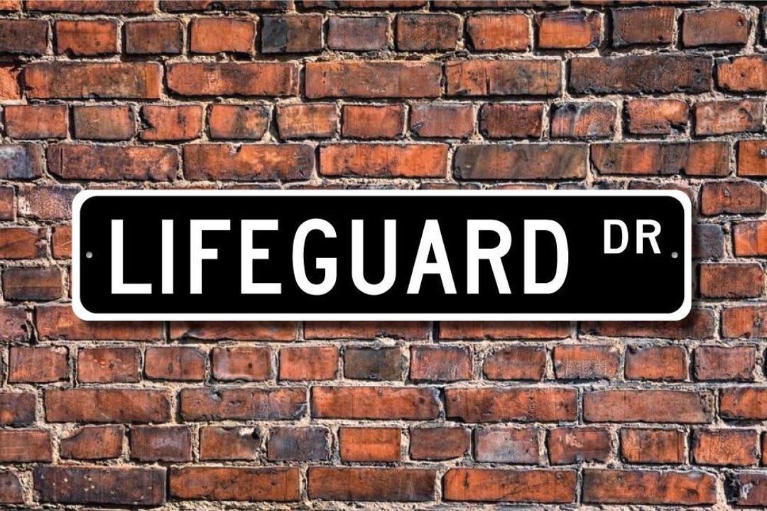 Lifeguard, Lifeguard Gift, Lifeguard Sign, Swimming Pool Employee ...