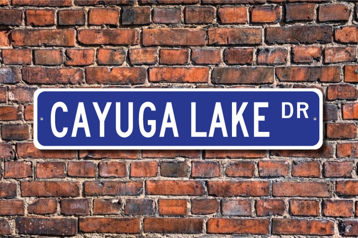 Cayuga Lake Cayuga Lake Sign Favorite Lake Cayuga Lake | Etsy