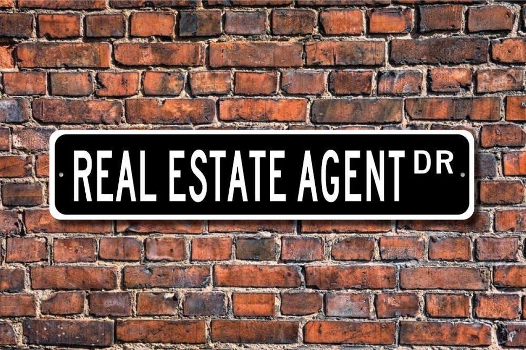 Real Estate Agent, Real Estate Agent Gift, Real Estate Agent Sign ...
