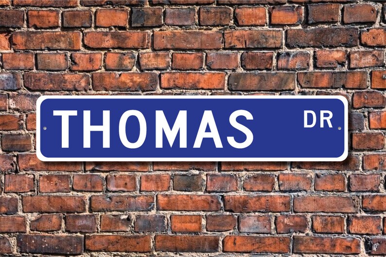 Thomas Thomas Sign Thomas Gift Thomas Decor Child Gift | Etsy