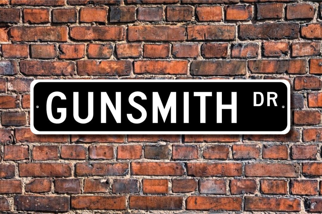 Gunsmith, Gunsmith Gift, Gunsmith Sign, Gun Maintenance, Gun Care ...