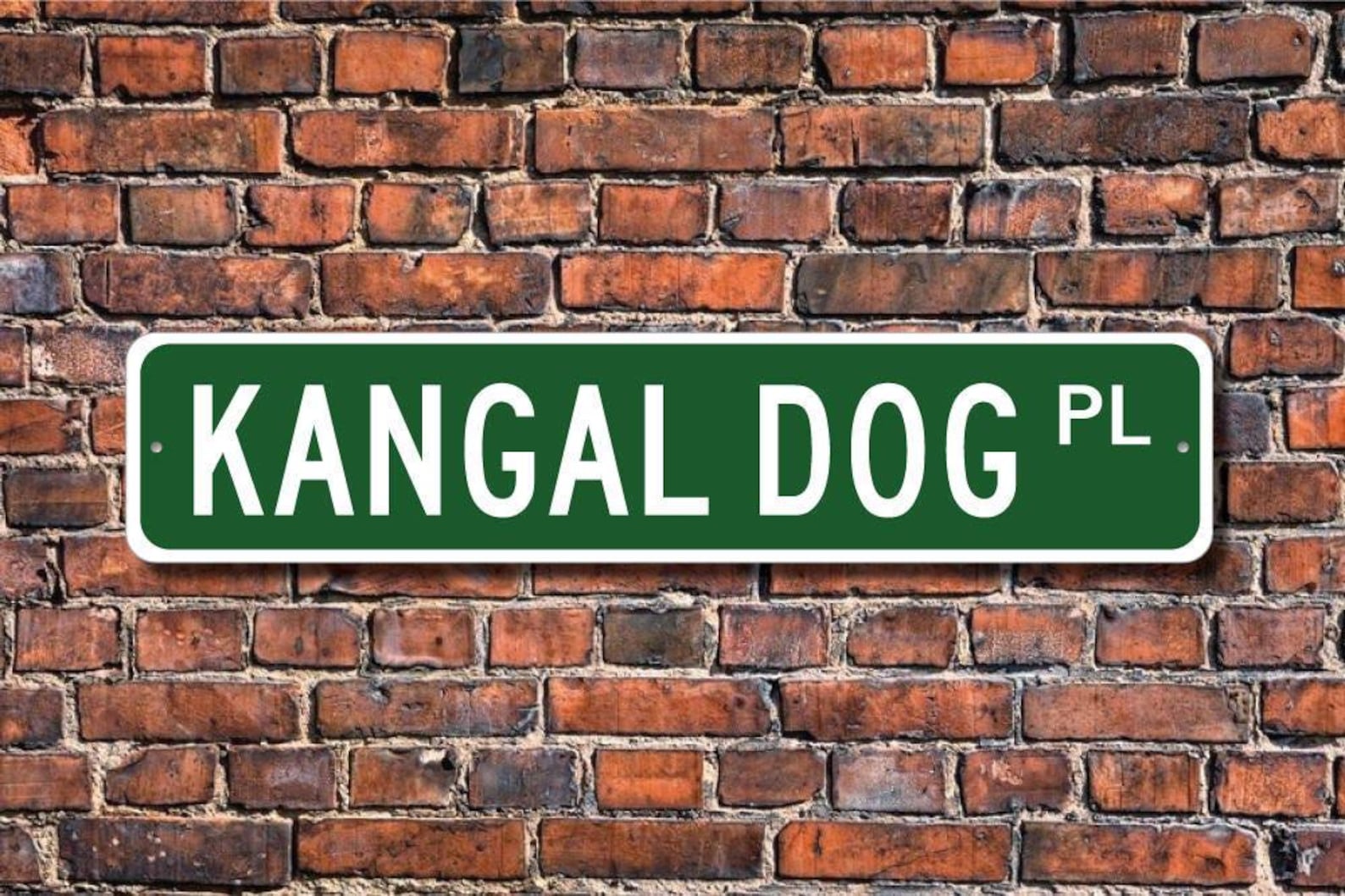 Kangal Dog, Kangal Dog Lover, Kangal Dog Sign, Custom Street Sign ...