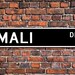 Mali, Mali Gift, Mali Sign, Mali Visitor, Vacation Souvenir Sign, Mali ...