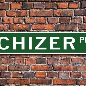 Chizer Chizer Lover Chizer Sign Custom Street Sign Quality - Etsy