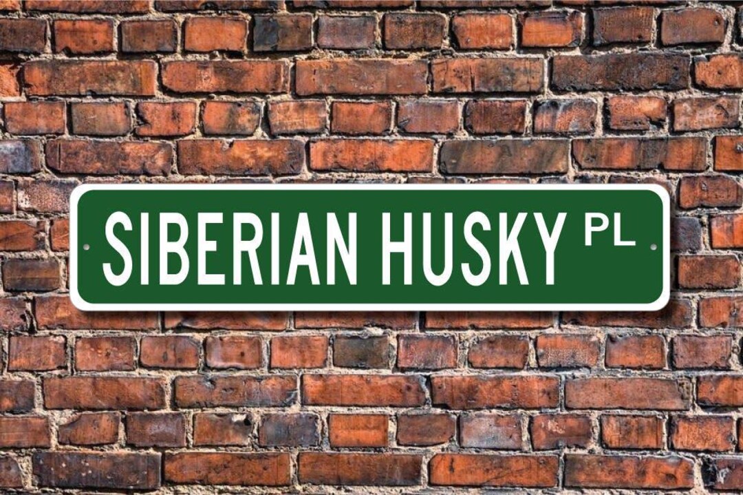 Siberian Husky, Siberian Husky Sign, Siberian Husky Lover, Custom ...
