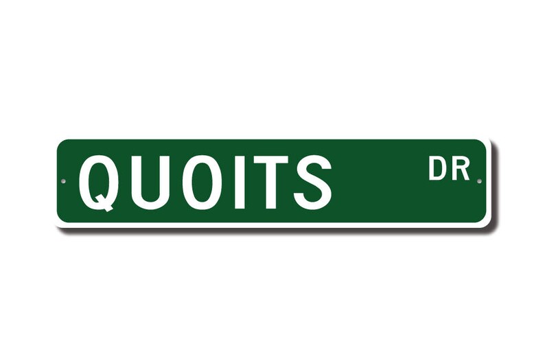 Quoits Quoits Sign Quoits Fan Quoits Gift Quoits - Etsy