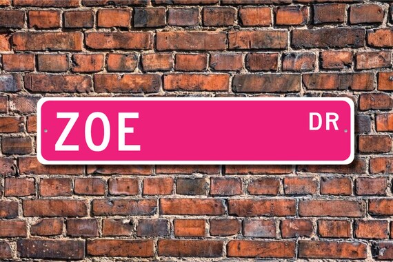 Zoe Zoe Sign Zoe Gift Zoe Lover Child Gift Grandchild | Etsy