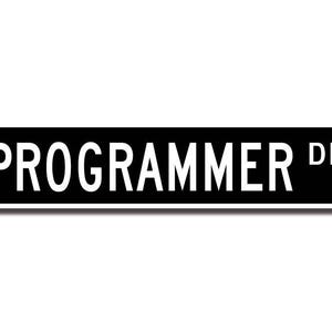 Programmer, Programmer Gift, Programmer Sign, Office Employee, Computer ...