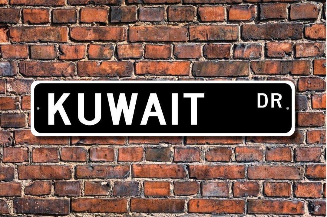 Kuwait Sign, Kuwait Gift, Kuwait Souvenir Sign, Kuwait Keepsake, Kuwait ...