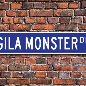 Gila Monster, Gila Monster Gift, Gila Monster Sign, Gila Monster Decor ...