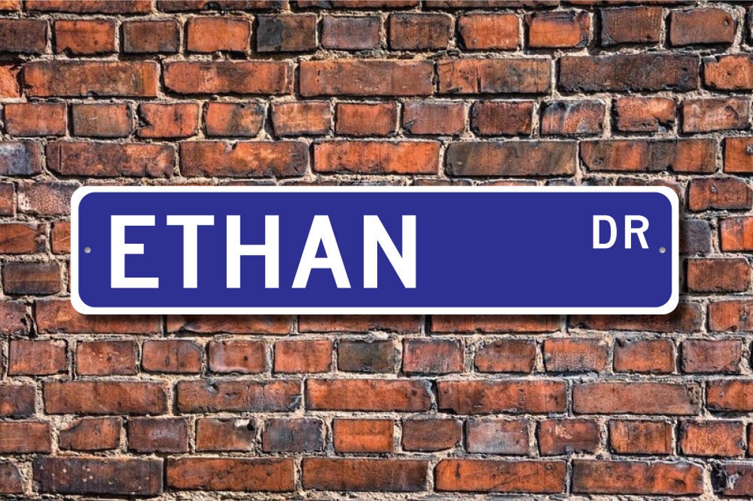 Ethan, Ethan Sign, Ethan Fan, Ethan Decor, Child Gift, Grandchild Gift ...