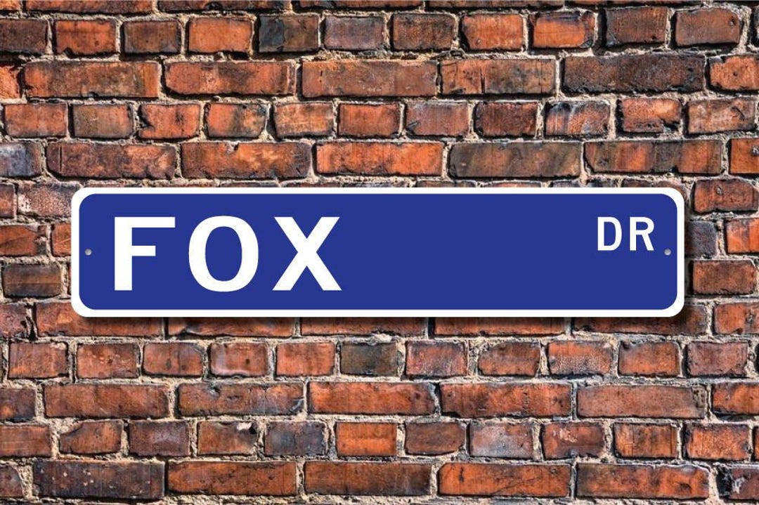 Fox, Fox Gift, Fox Sign, Fox Decor, Fox Lover, Fox Expert, Wild Dogs ...