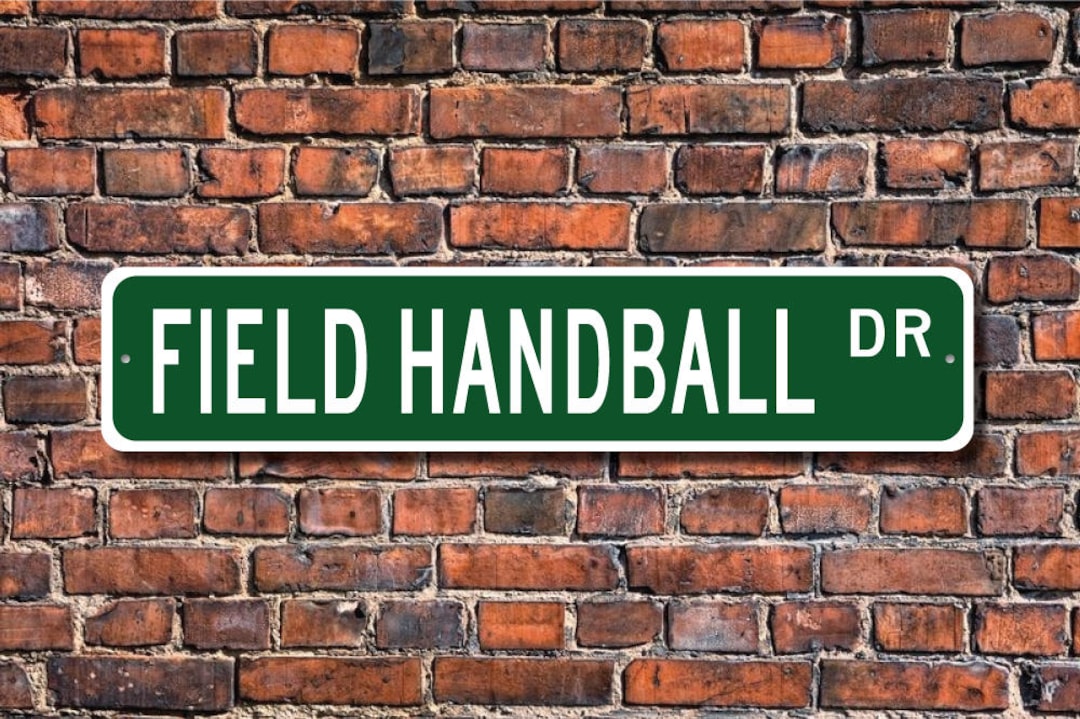 Field Handball Field Handball Sign Field Handball Fan Field - Etsy
