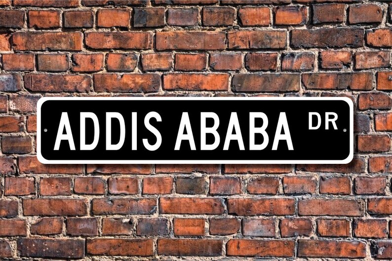Addis Ababa Addis Ababa Gift Addis Ababa Sign Addis Ababa - Etsy