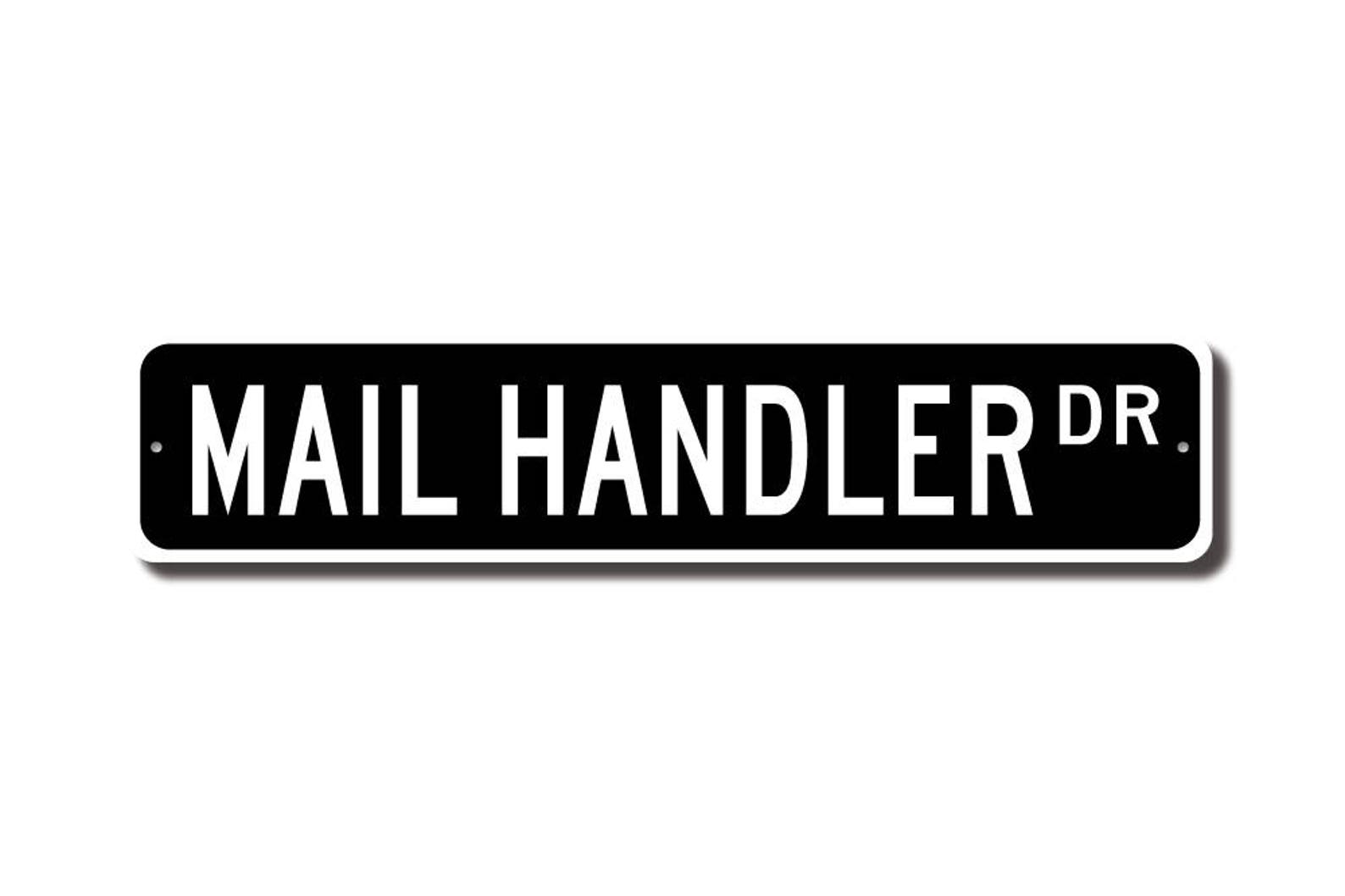 Mail Handler Mail Handler Gift Mail Handler Sign Post - Etsy