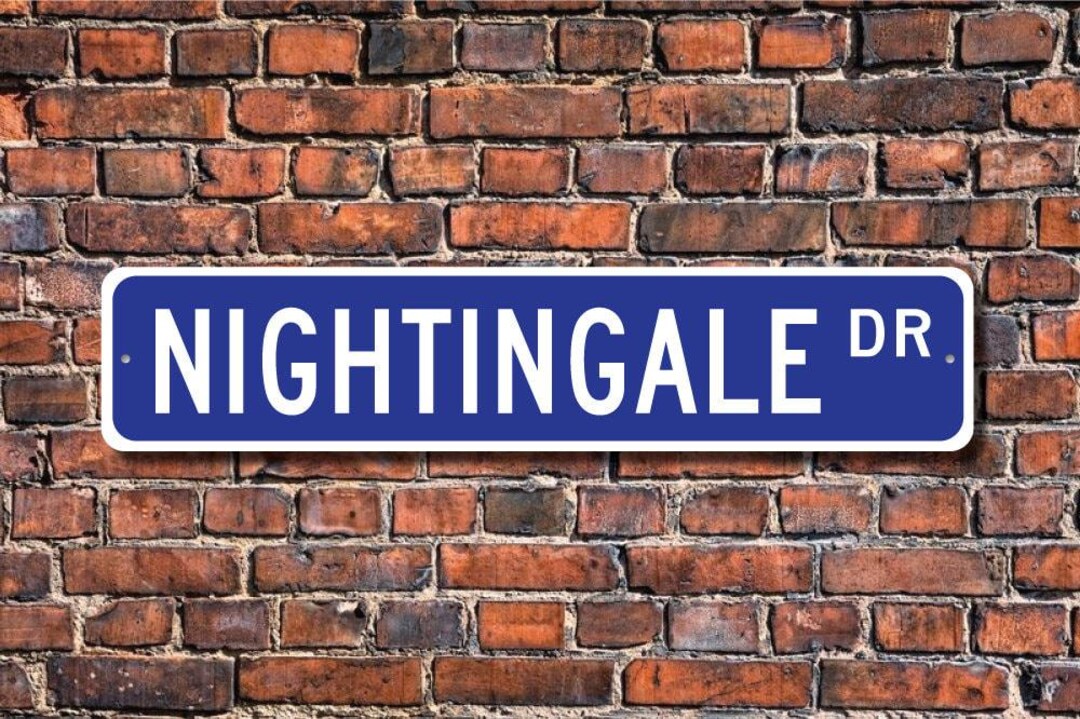Nightingale, Nightingale Gift, Nightingale Sign, Nightingale Decor ...