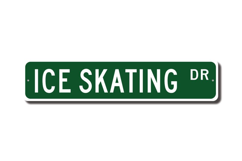 Ice Skating Ice Skating Sign Ice Skating Fan Ice Skating - Etsy