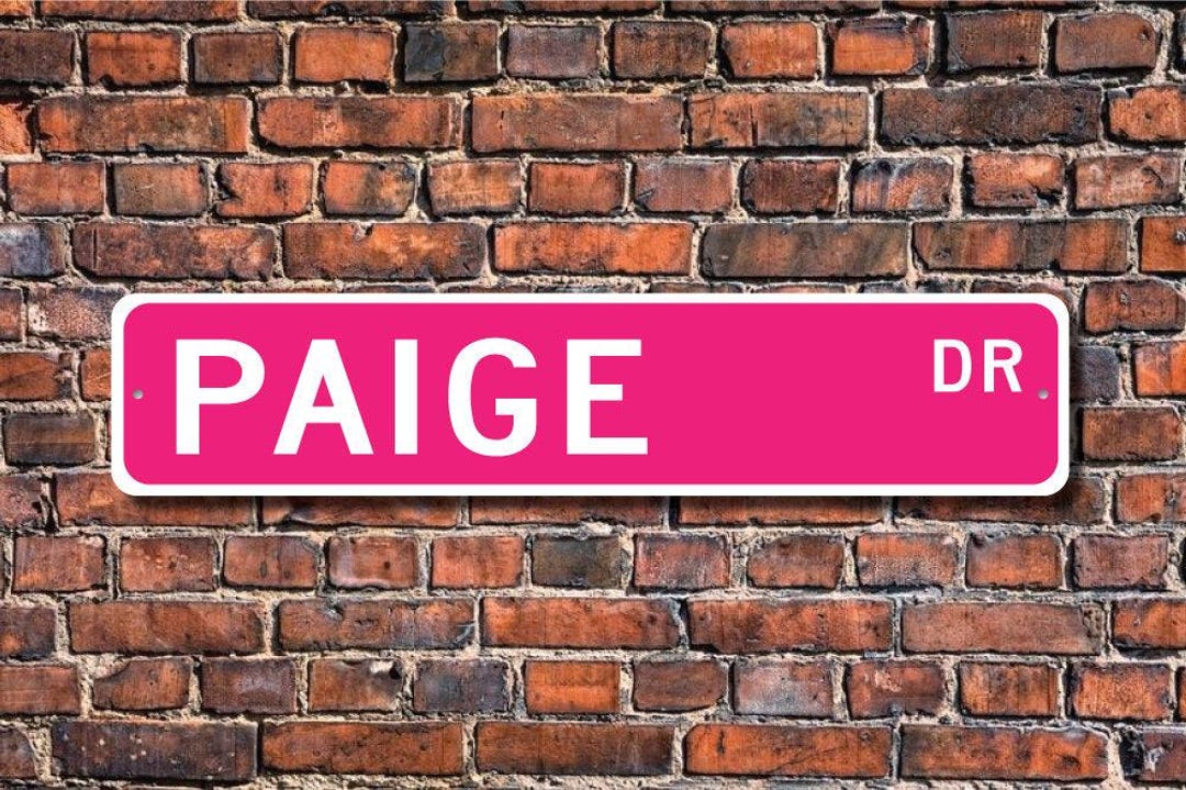 Paige, Paige Sign, Paige Gift, Paige Decor, Child Gift, Grandchild Gift ...