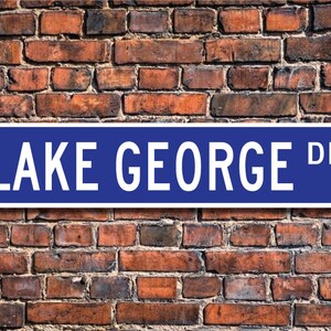 Lake George, Lake George Sign, Lake George Gift, Lake Lover, New York ...