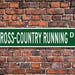 Cross-country Running, Cross-country Running Sign, CC Running Fan ...