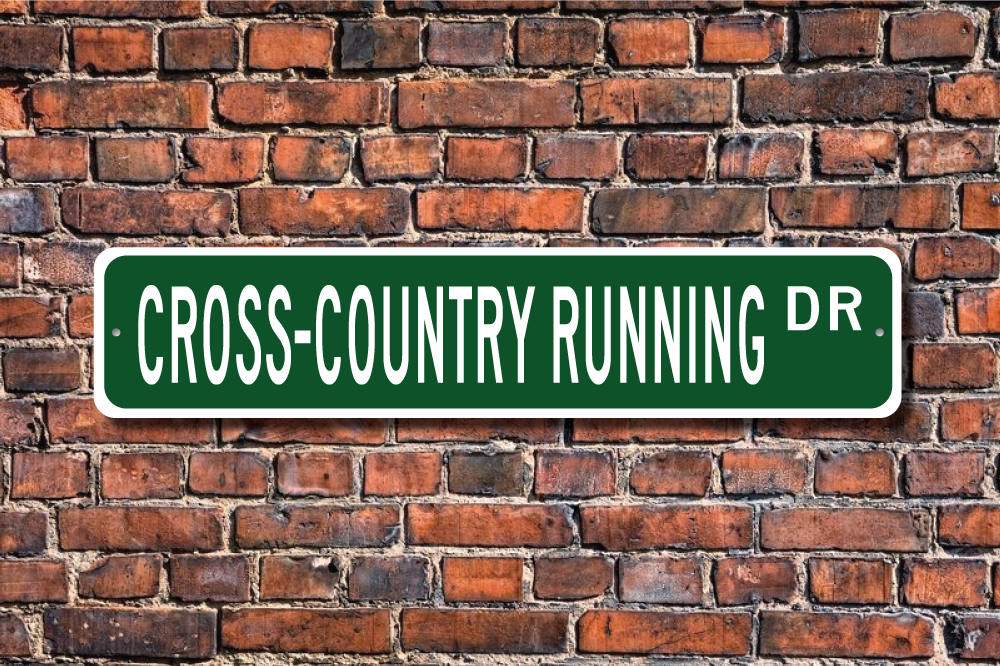Cross-Country Running Cross-Country Running sign CC Running | Etsy