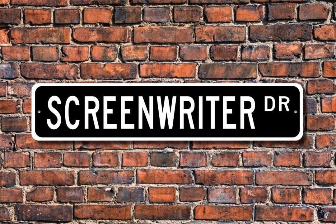 Screenwriter, Screenwriter Gift, Screenwriter Sign, Movie Studio ...