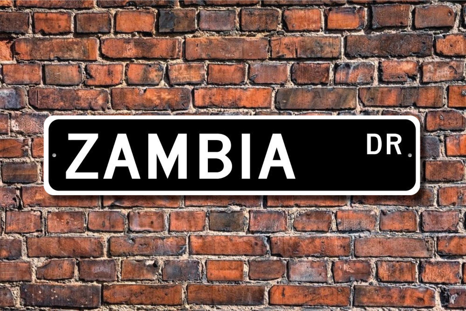 Zambia Zambia Gift Zambia Sign Zambia Souvenir Zambia | Etsy