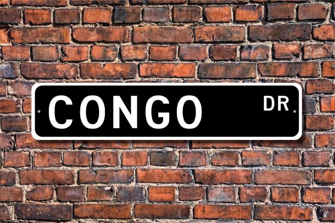 Congo Sign, Congo Wall Decor, Congo Souvenir Sign, Congo Keepsake ...