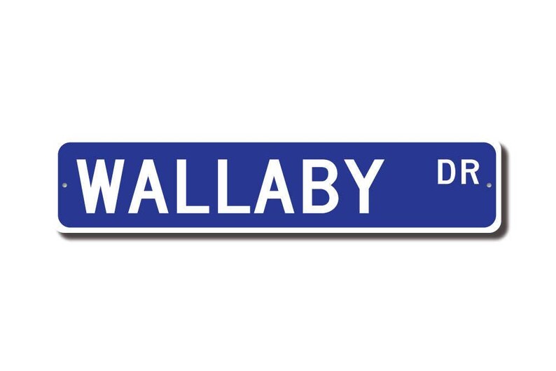 Wallaby, Wallaby Gift, Wallaby Sign, Wallaby Decor, Wallaby Lover ...