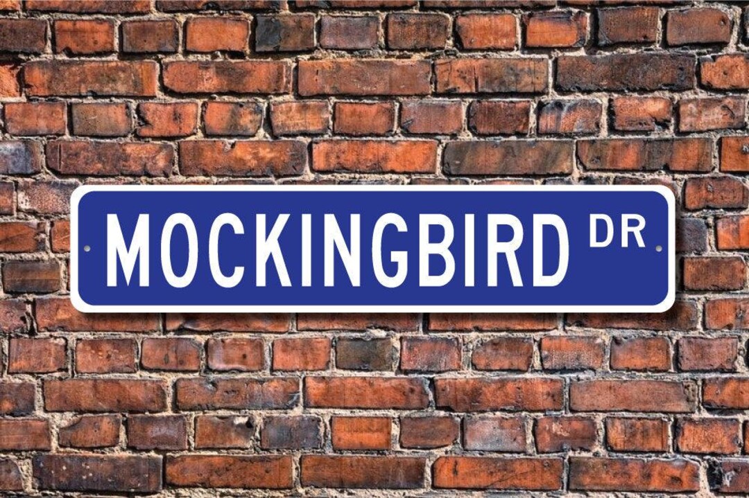 Mockingbird, Mockingbird Gift, Mockingbird Sign, Mockingbird Decor ...