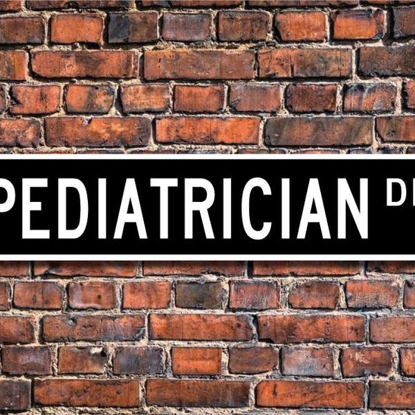 Pediatrician Sign - Etsy
