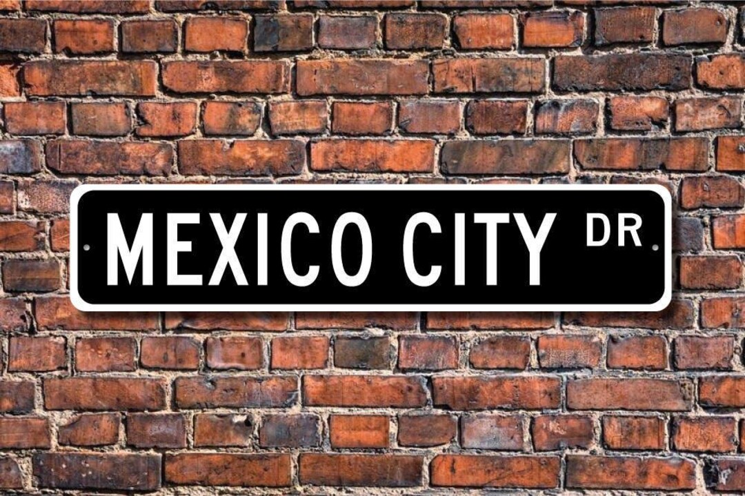 Mexico City, Mexico City Sign, Mexico City Gift, Mexico City Fan ...