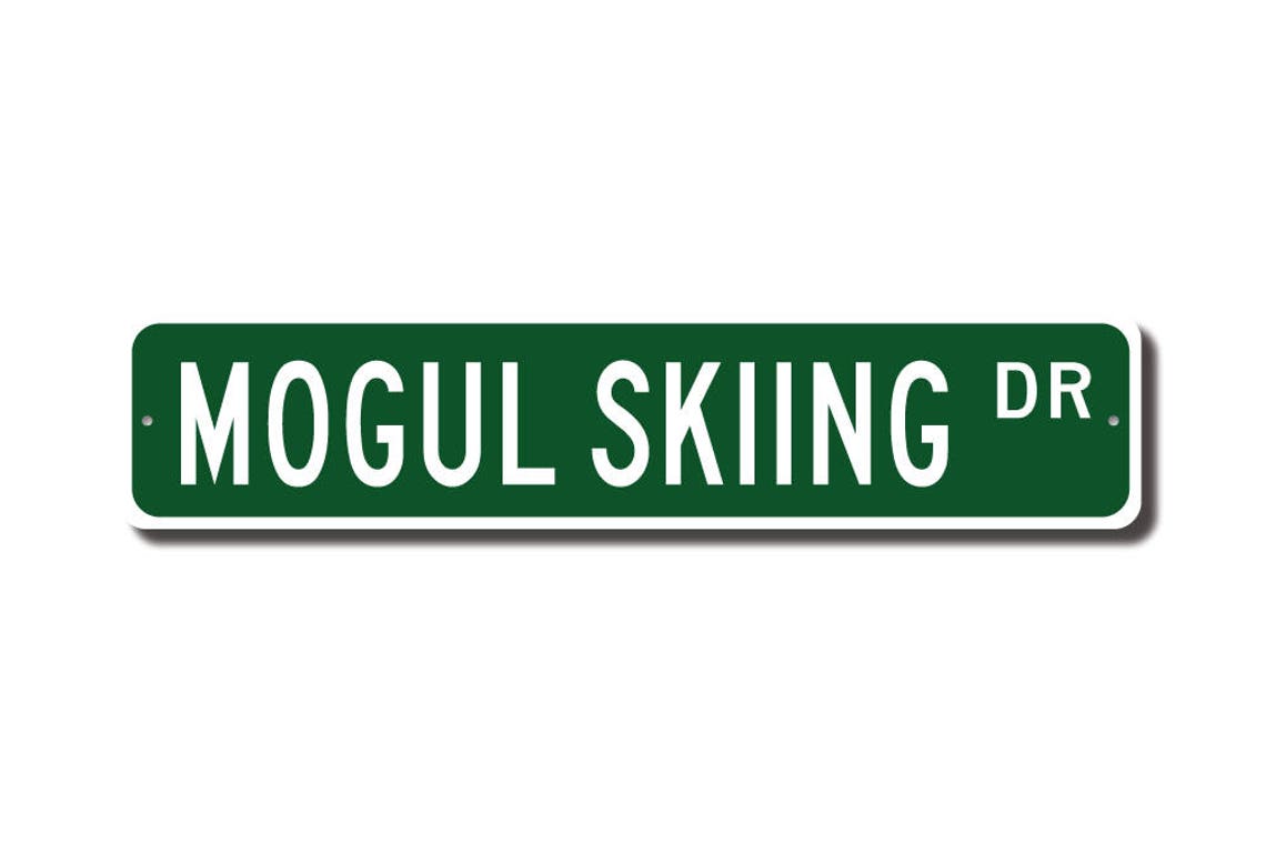 Mogul Skiing Mogul Skiing Sign Mogul Skiing Fan Mogul - Etsy
