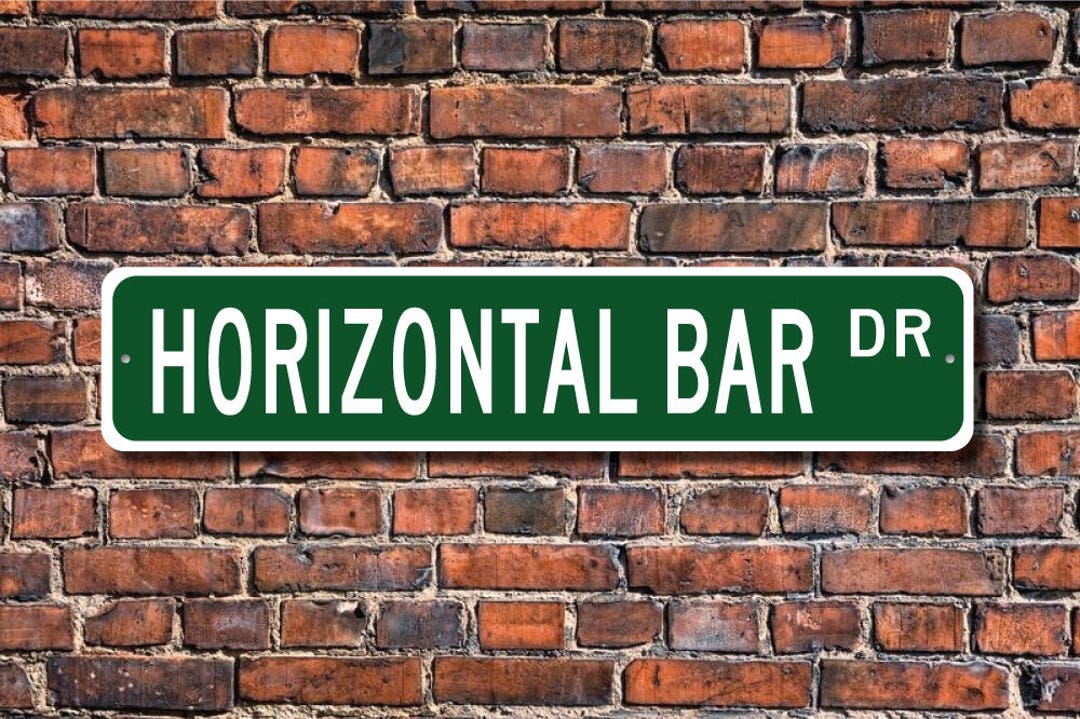 Horizontal Bar Horizontal Bar Sign Horizontal Bar Fan - Etsy