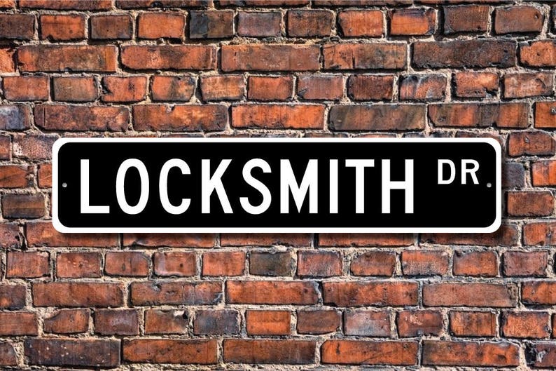 Locksmith Locksmith Gift Locksmith Sign Gift for Locksmith - Etsy