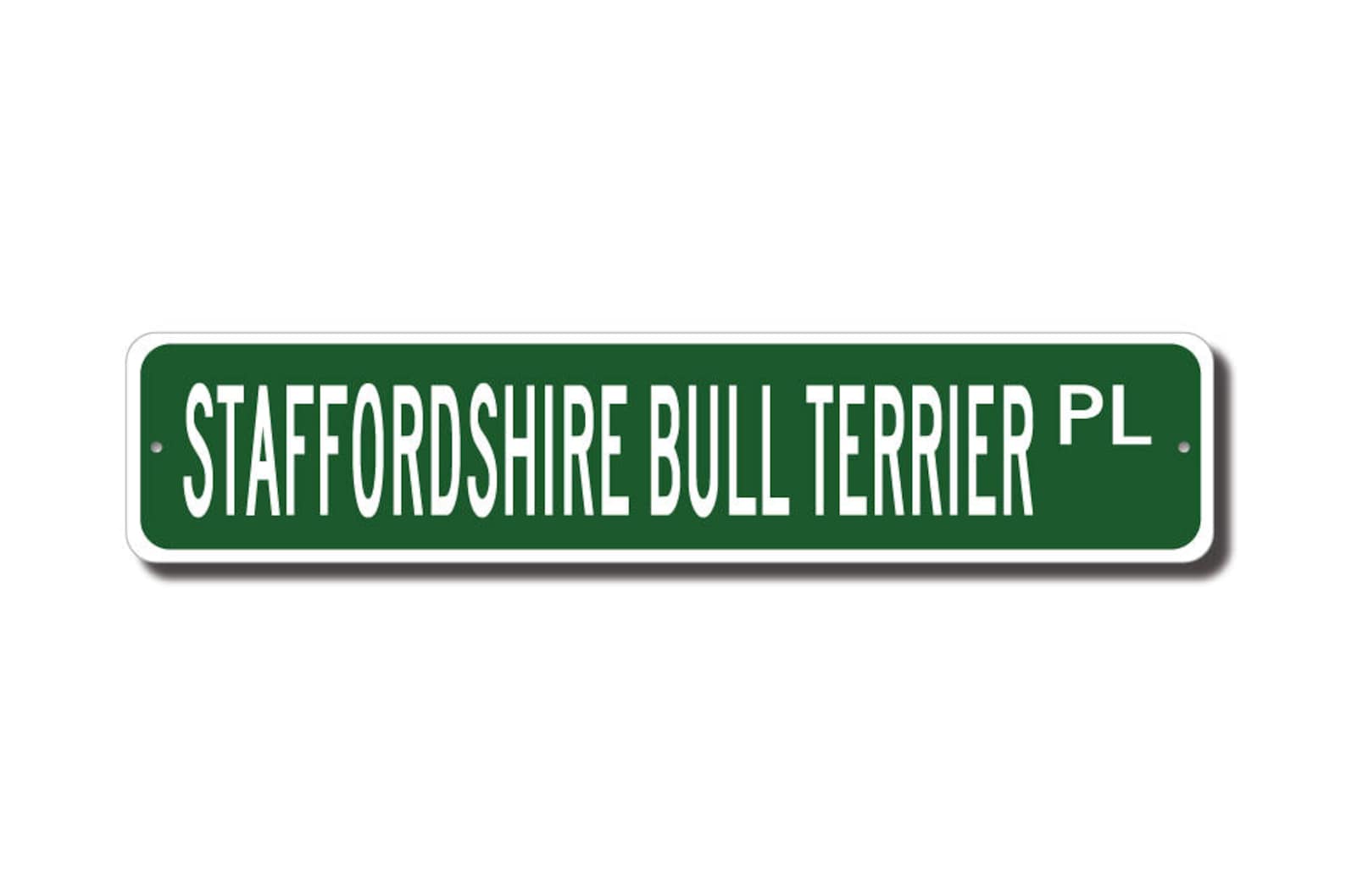 Staffordshire Bull Terrier Staffordshire Bull Terrier Sign | Etsy