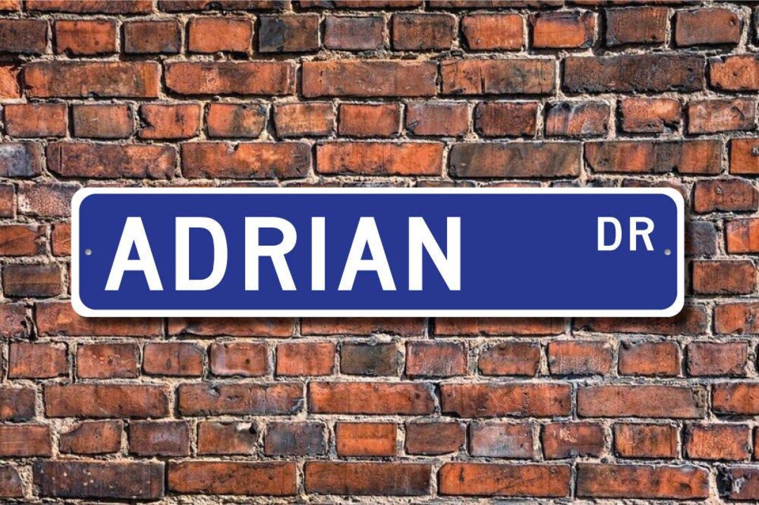Adrian, Adrian Sign, Adrian Gift, Adrian Lover, Child Gift, Grandchild ...