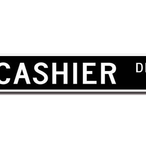 Cashier, Cashier Gift, Cashier Sign, Cashier Decor, Gift for Cashier ...