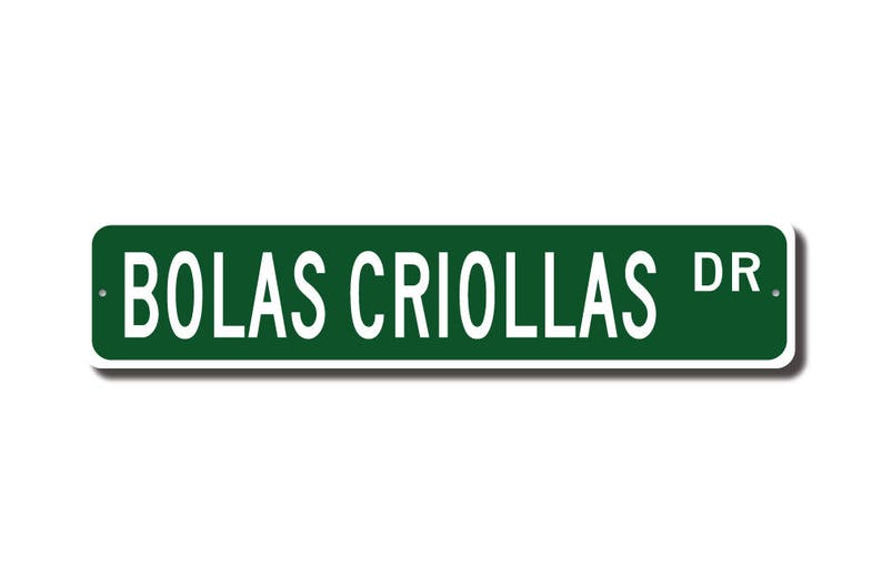 Bolas Criollas Bolas Criollas Gift Bolas Criollas Sign - Etsy