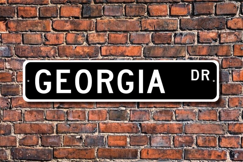 Georgia Sign Georgia Wall Decor Georgia Gift Georgia - Etsy