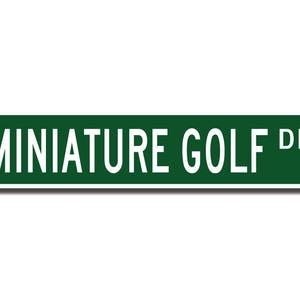Miniature Golf, Miniature Golf Sign, Miniature Golf Fan, Miniature Golf ...