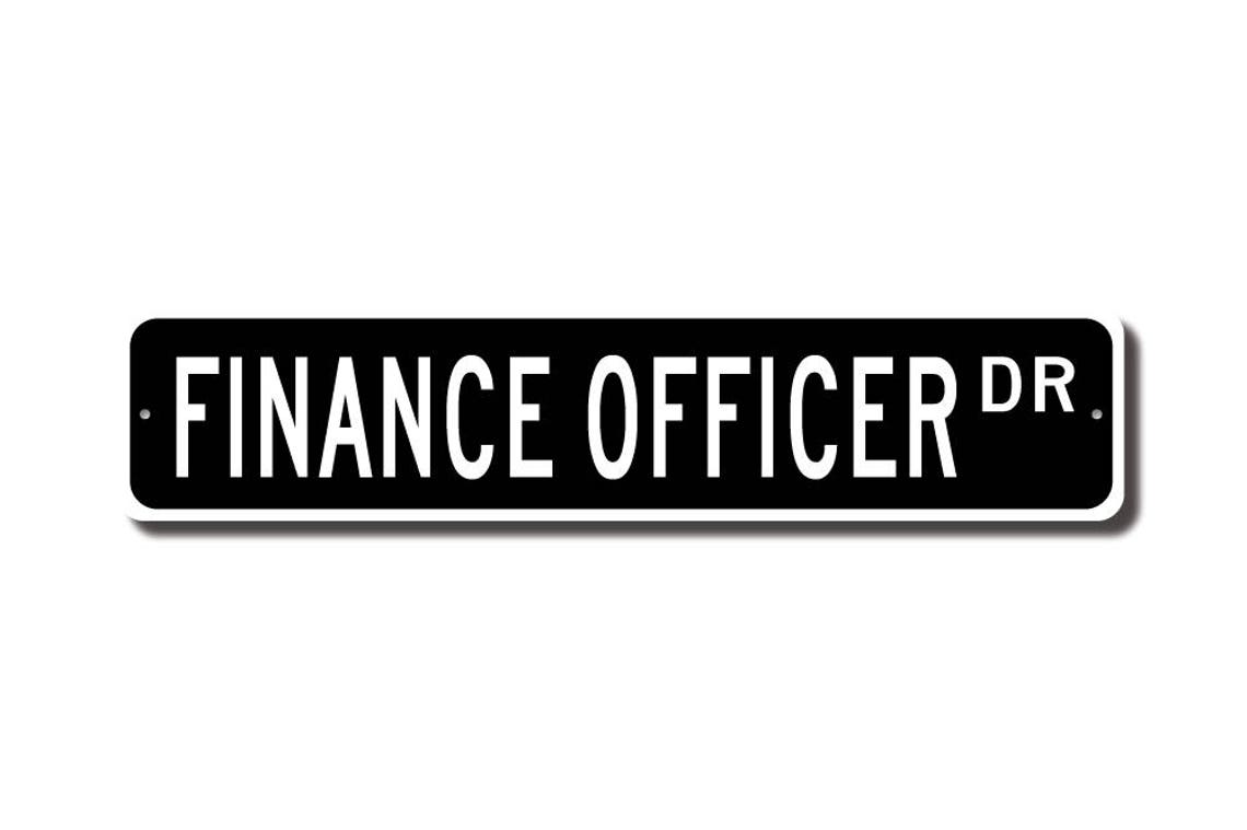 Finance Officer Finance Officer Gift Finance Officer Sign - Etsy