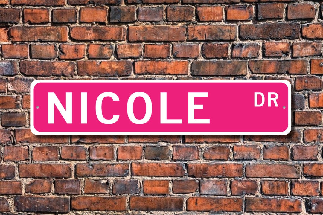 Nicole, Nicole Sign, Nicole Gift, Nicole Decor, Child Gift, Grandchild ...